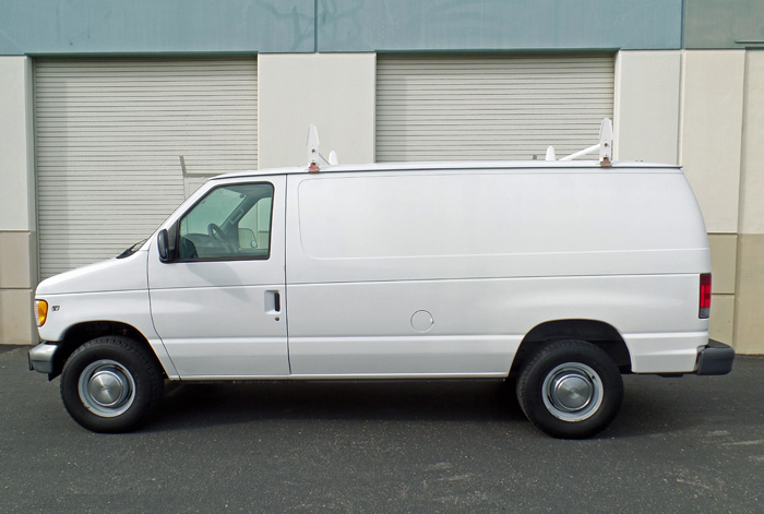 McDonald Enterprises Inventory - 2002 Ford E-350 Cargo w/ 106K - Driver ...