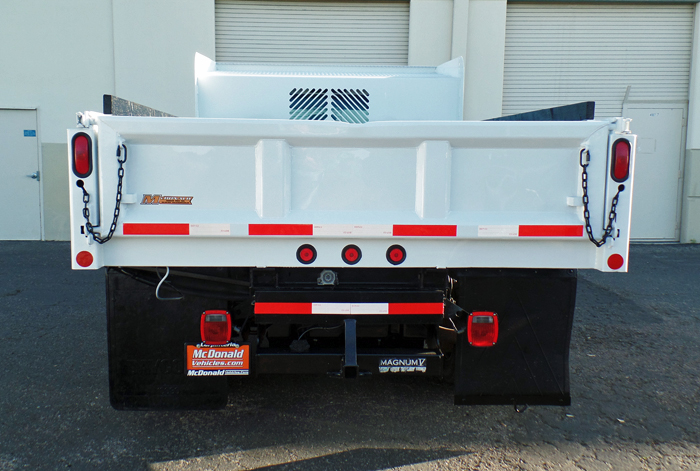 2004 Ford F-450 XL Dump Truck - Rear View