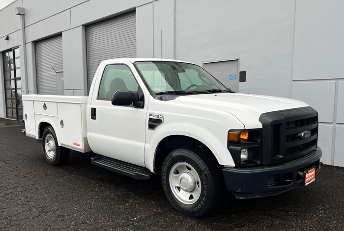McDonald Enterprises - 2008 Ford F-250 XL Utility w/ 110K. mi # E37501 Page