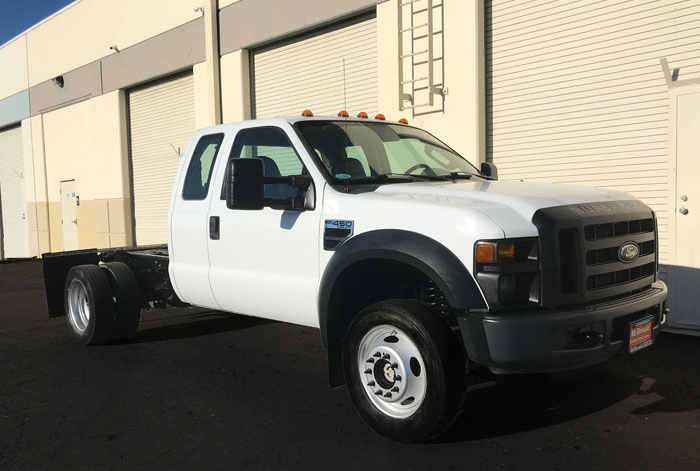 McDonald Enterprises - 2008 Ford F-450 4 x 4 Cab & Chassis w/ 91K # ...