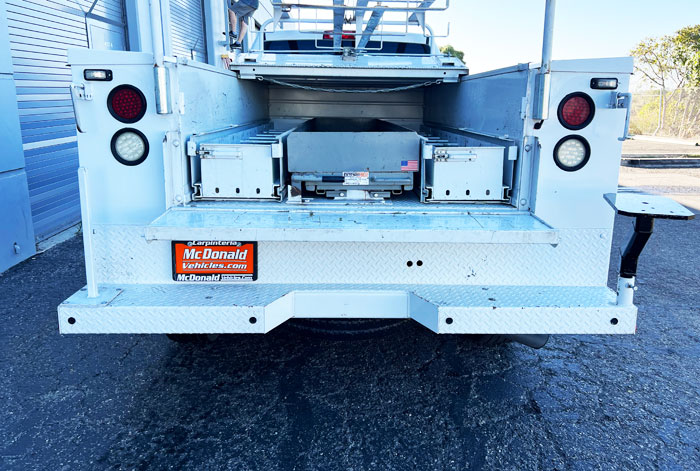 2014 Dodge Ram 2500 Utility Truck - Rear - Open View